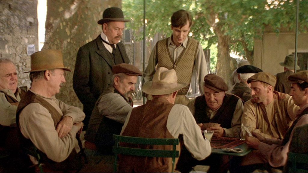 Tournage du film Jean de Florette à Sommières